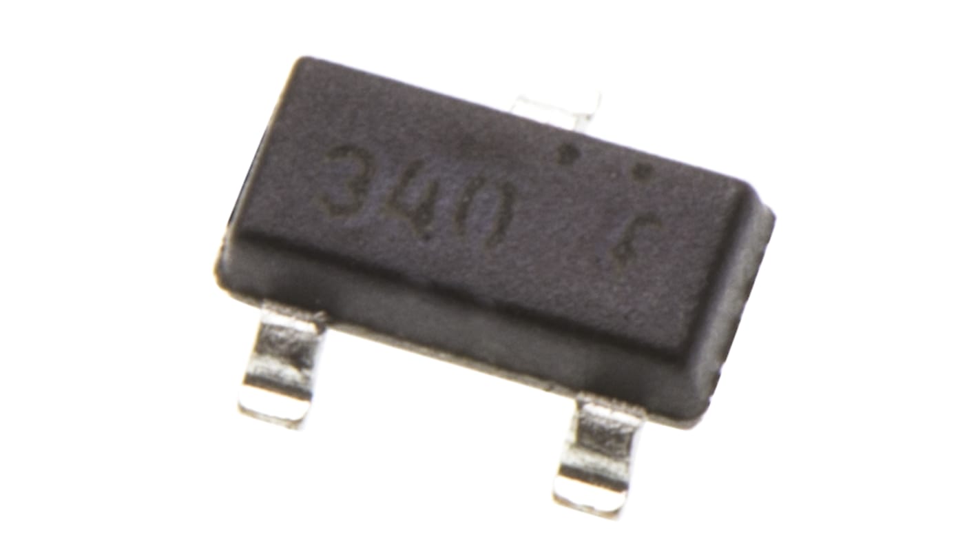 P-Channel MOSFET, 2 A, 20 V, 3-Pin SOT-23 onsemi FDN340P | RS
