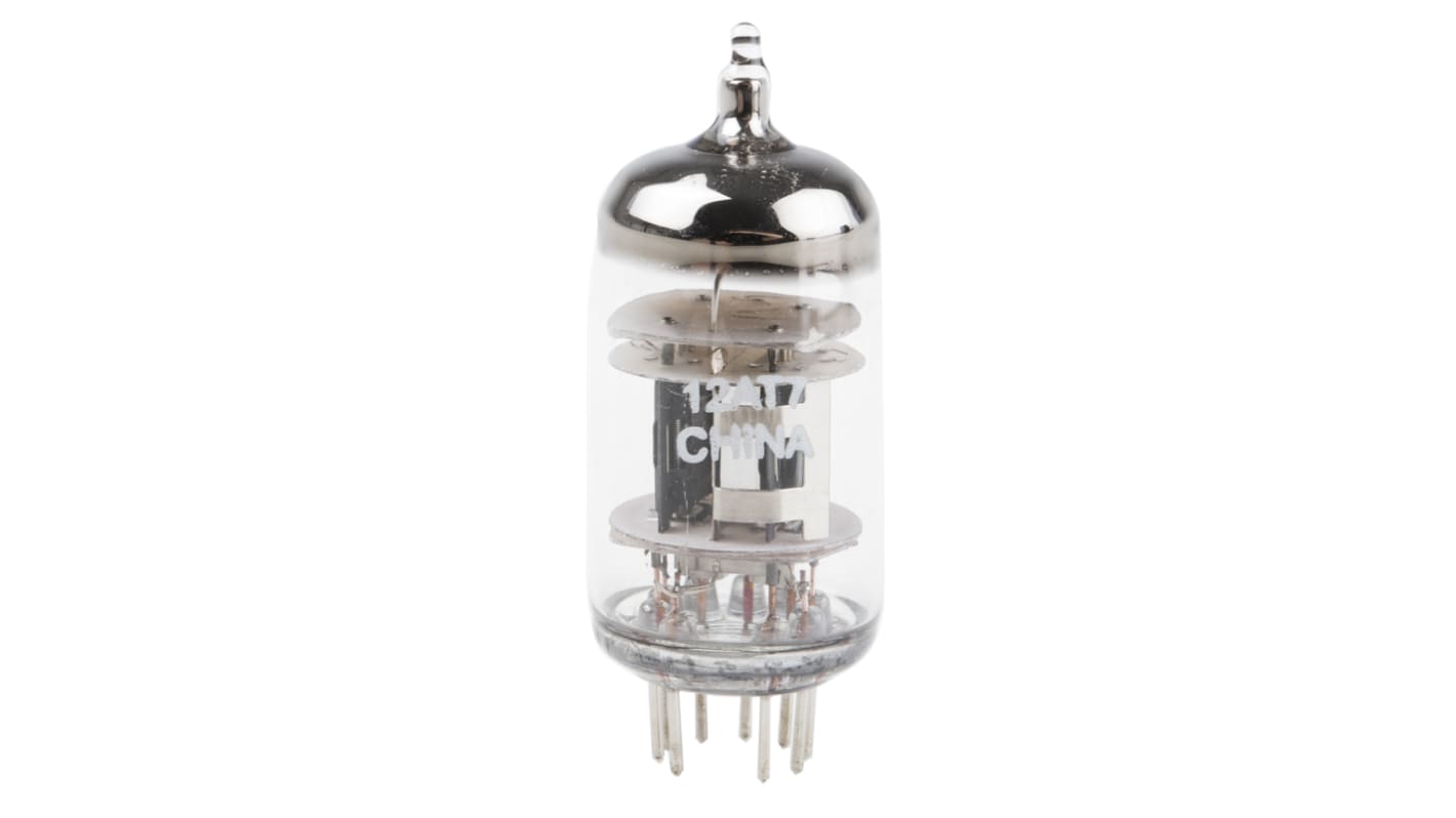 RS PRO Double Triode Thermionic Valve, B9A Base, 2.5W, 12.6V, 22.5 (Dia ...