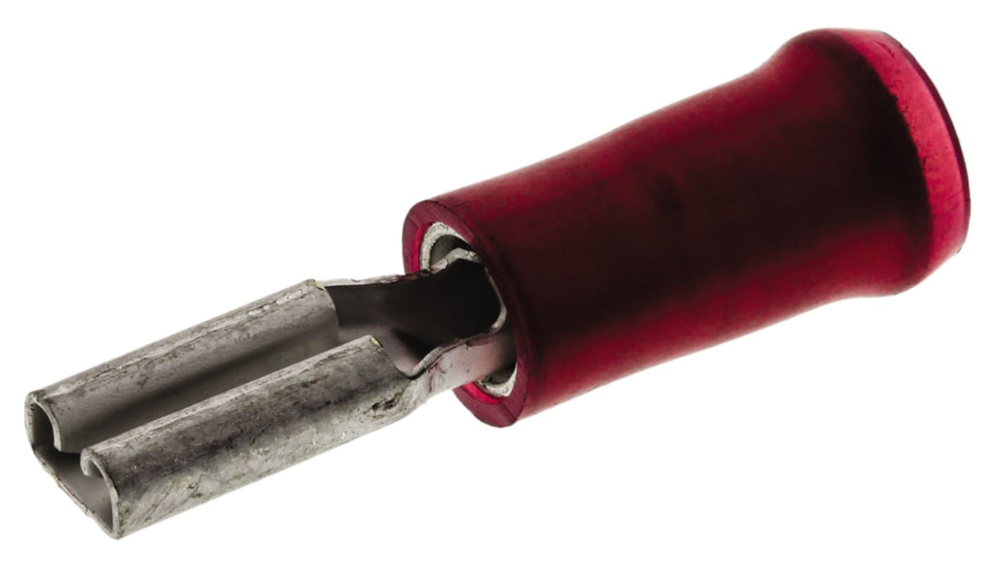 Cosse faston TE Connectivity, 165563-1, Isolé, Rouge, série : PIDG ...