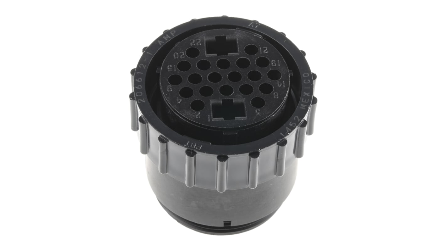 206612-1 | TE Connectivity Circular Connector, 22 Contacts, Cable Mount ...