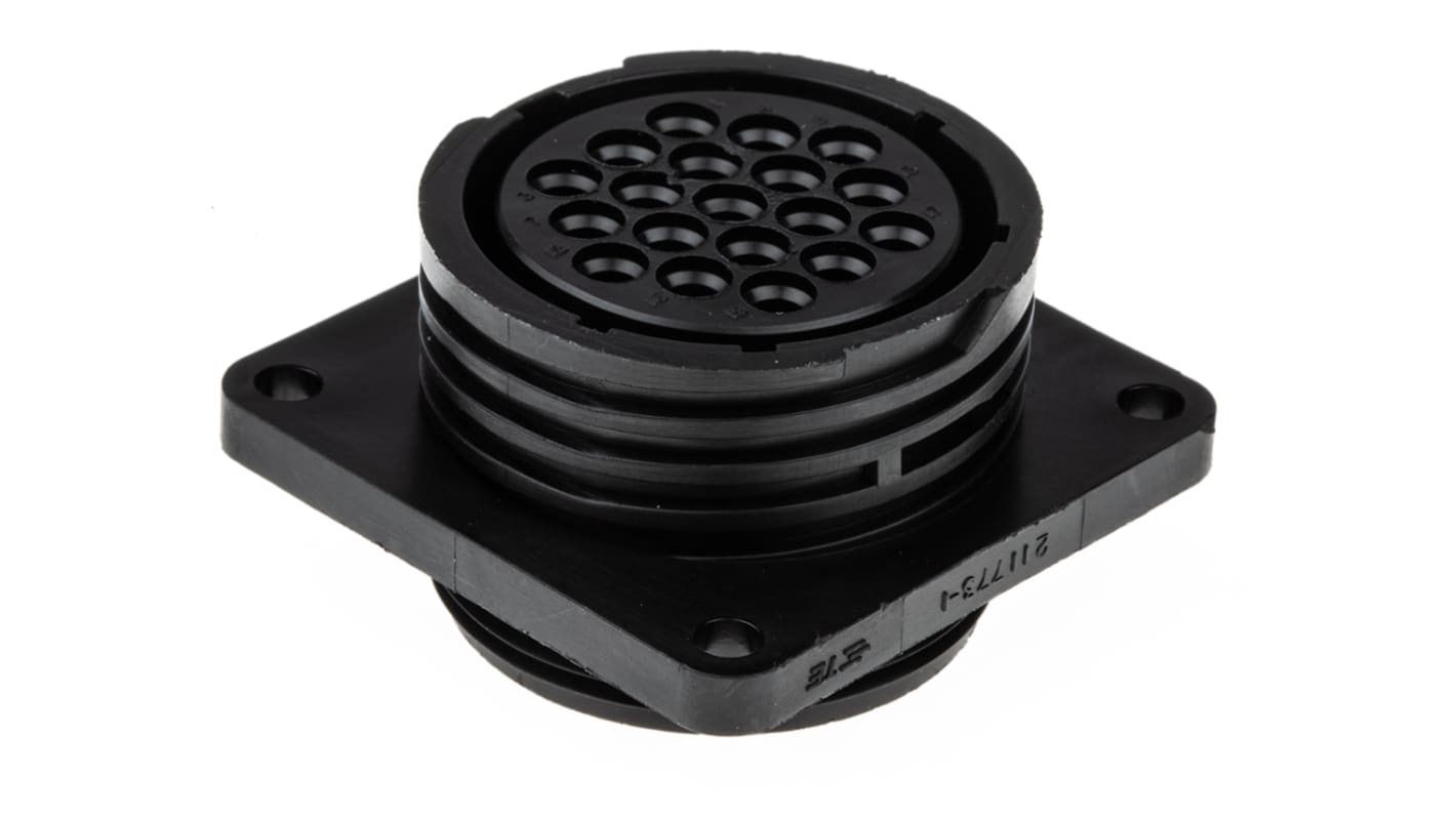 211773-1 | TE Connectivity Circular Connector, 19 Contacts, Panel Mount ...