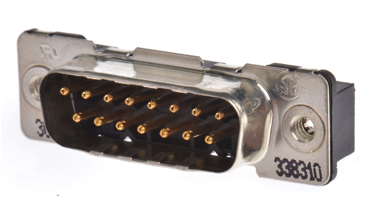1-338310-2 | TE Connectivity Amplimite HDP-20 15 Way Through Hole D-sub ...