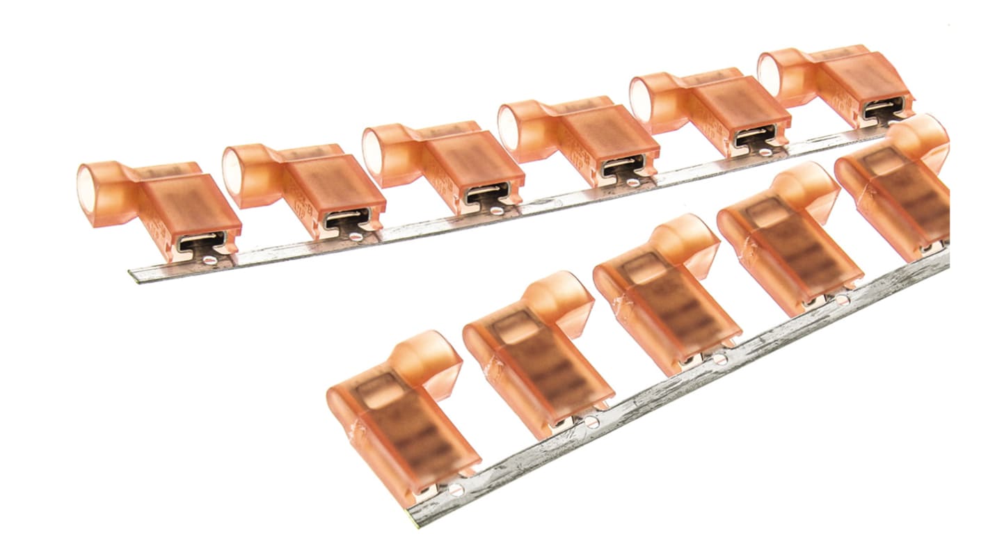 2-520336-2 | Cosse faston TE Connectivity, Isolée, Rouge, série : Ultra ...