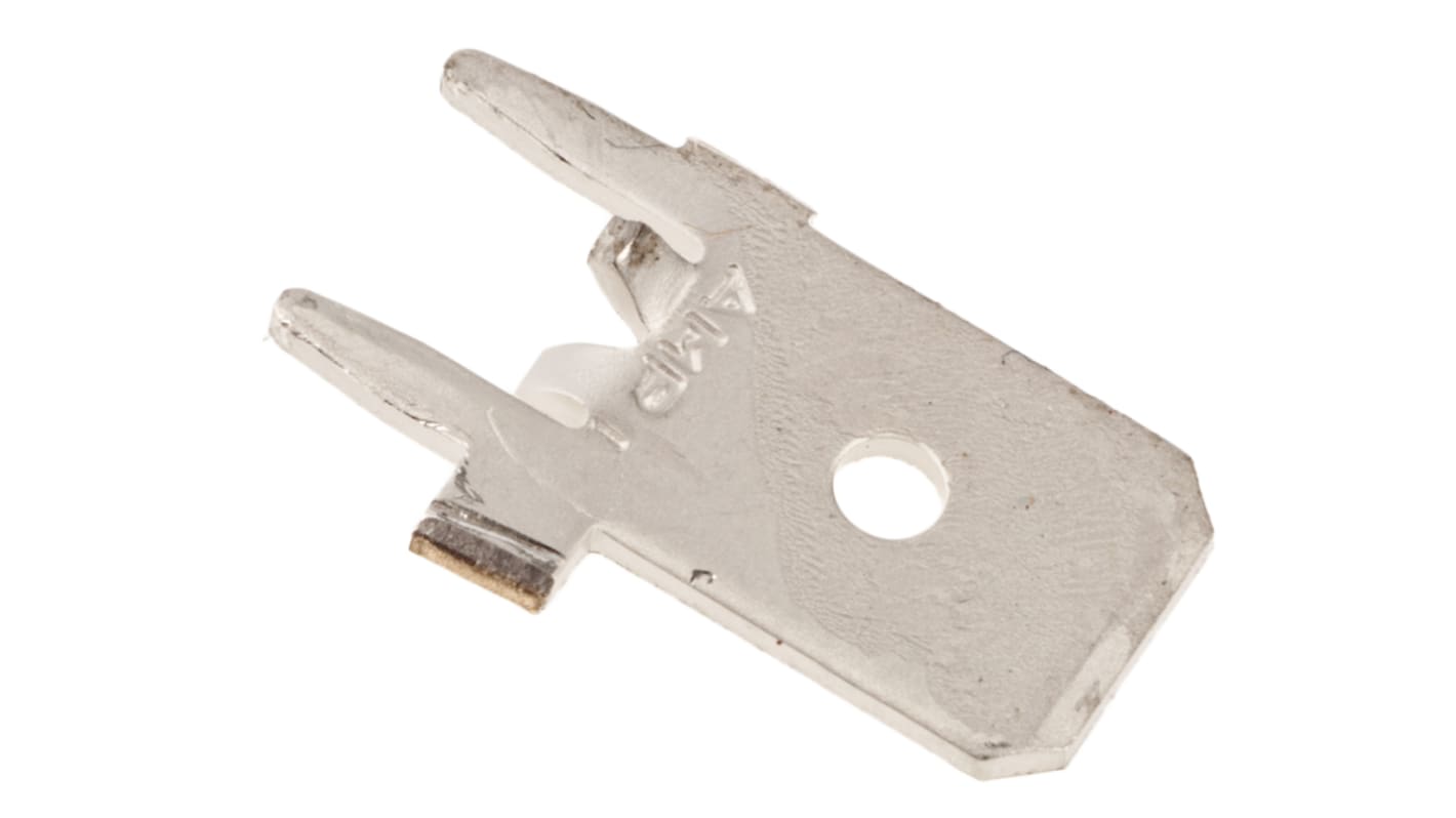 63824-1 | Tab terminal, PCB, FASTON 250, straight | RS