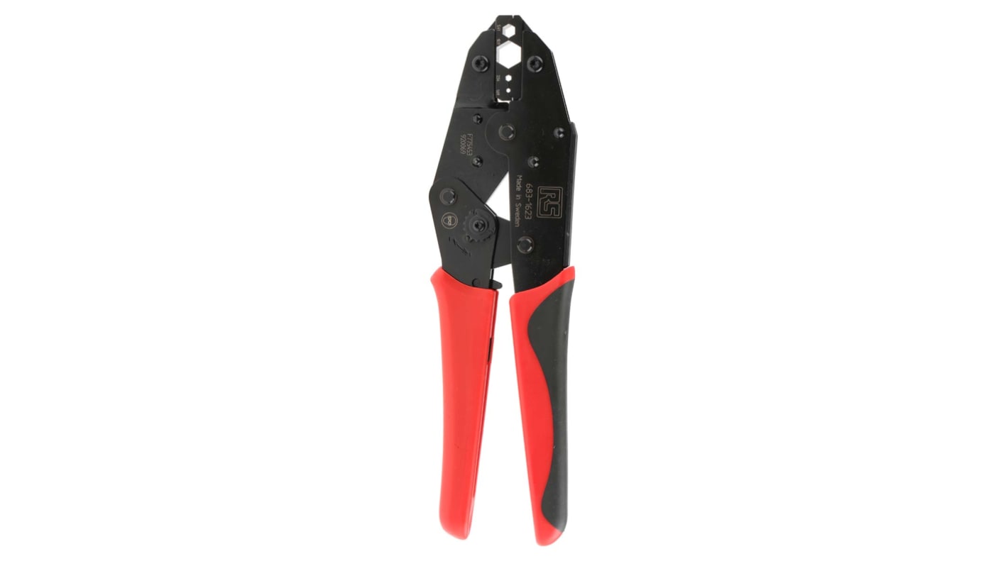 RS PRO Hand Ratcheting Crimp Tool for Coaxial Connectors | RS