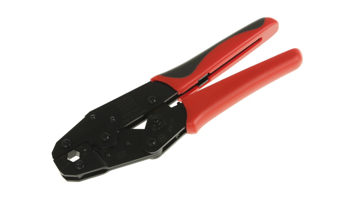 RS PRO Hand Ratcheting Crimp Tool for Coaxial Connectors | RS