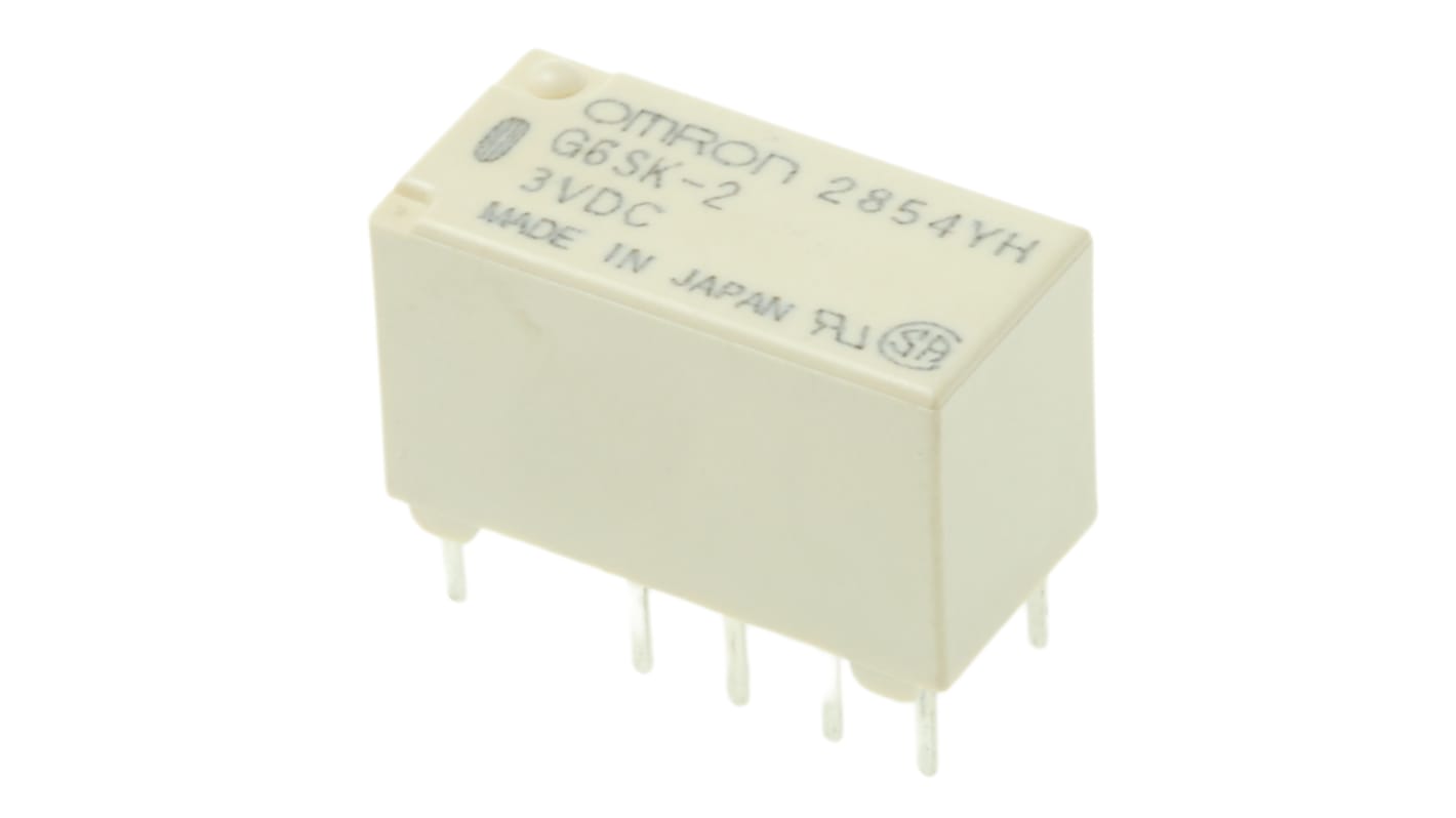 G6SK-2 3DC | Omron Signalrelais Printrelais, 3V dc Spule, 2-poliger ...