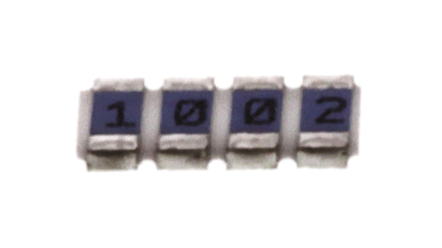 PRA100I4-10KBWNT | Vishay, PRA100 10kΩ ±0.1% Isolated Resistor Array, 4 ...