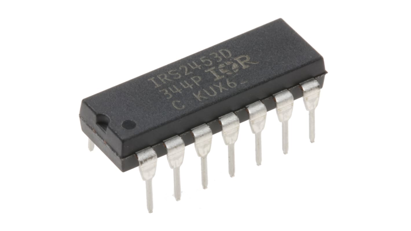 Infineon IRS2453DPBF, MOSFET 4, 0.26 A, 16.6V 14-Pin, PDIP | RS