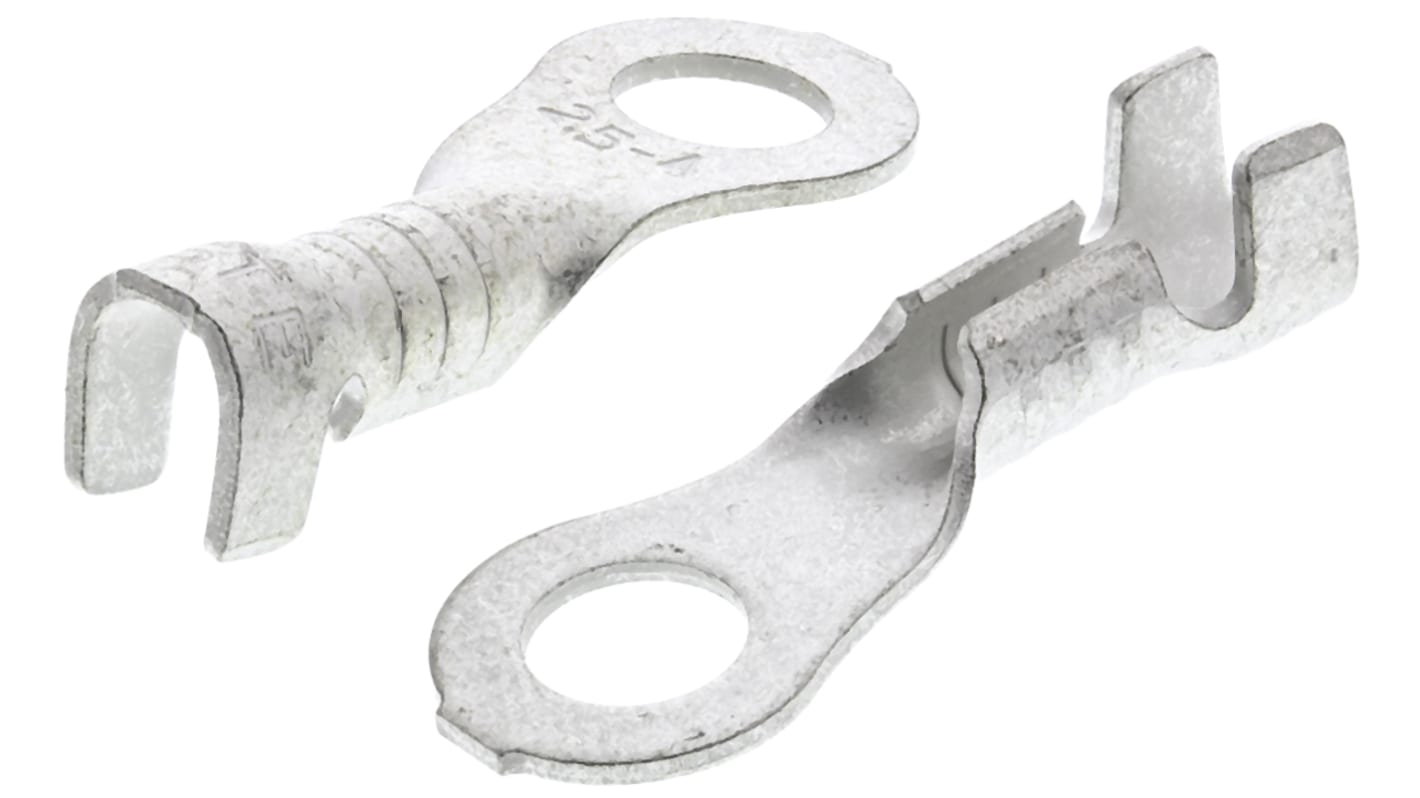 LRB-2.5T-M4 | JST, LRB Uninsulated Ring Terminal, M4 Stud Size, 1mm² to ...