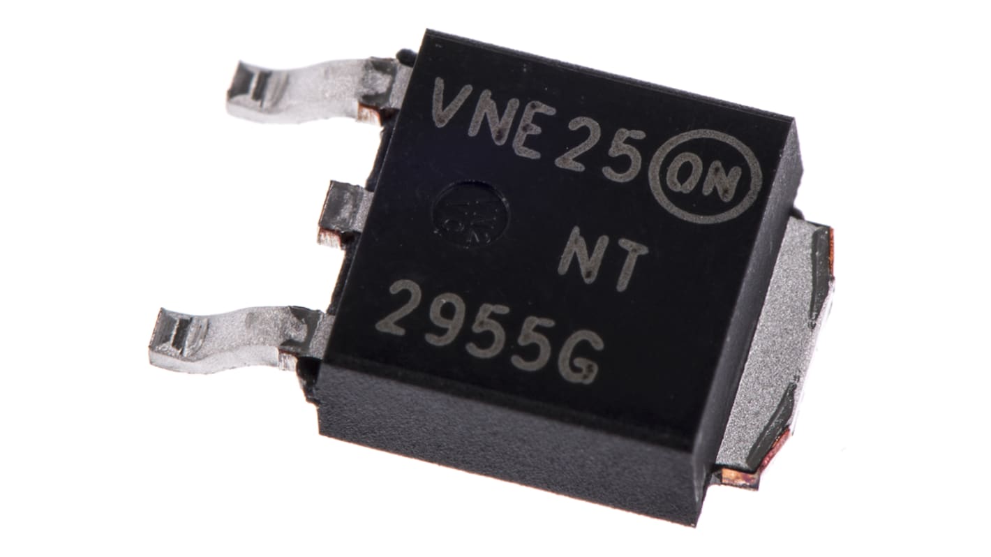 NTD2955G | onsemi Pチャンネル MOSFETトランジスタ60 V 12 A 表面実装 パッケージD-PAK 3 ピン | RS