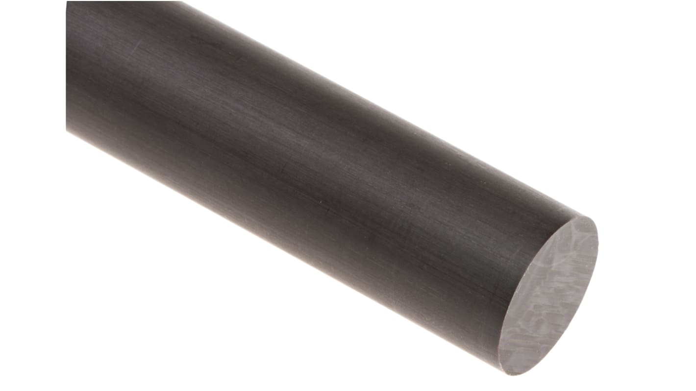 RS PRO Brown Polyimide PI Rod, 250mm x 13mm Diameter | RS