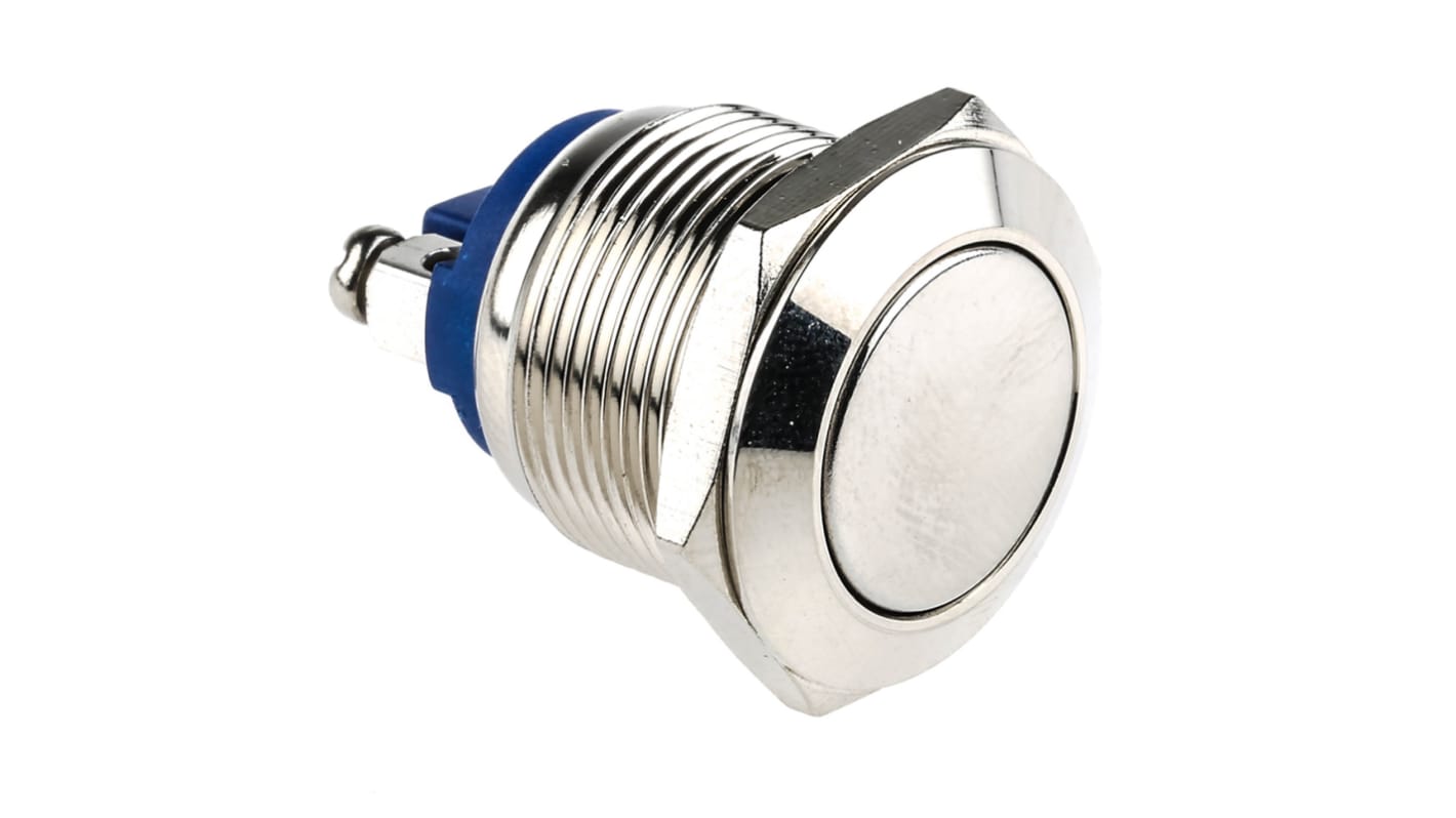 R19FFNSTAG | EOZ Push Button Switch, Momentary, Panel Mount, 19.2mm ...