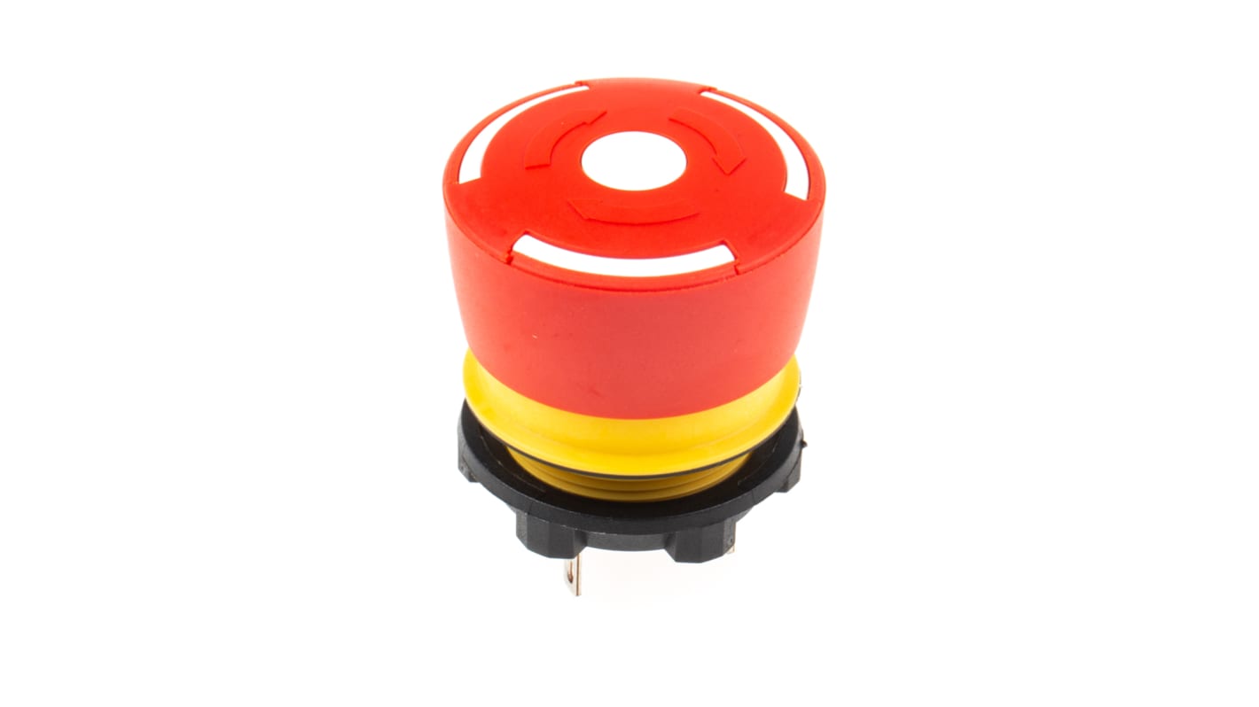 84-5040.0020 | EAO 84 Series Twist Release Emergency Stop Push Button, Panel Mount, 22.5mm ...