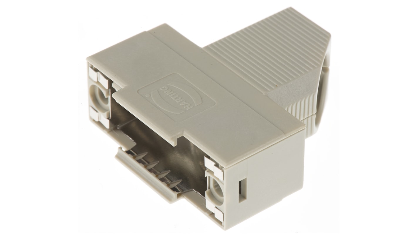 09670150573 | Harting D-sub Series Polymer Right Angle D Sub Backshell ...