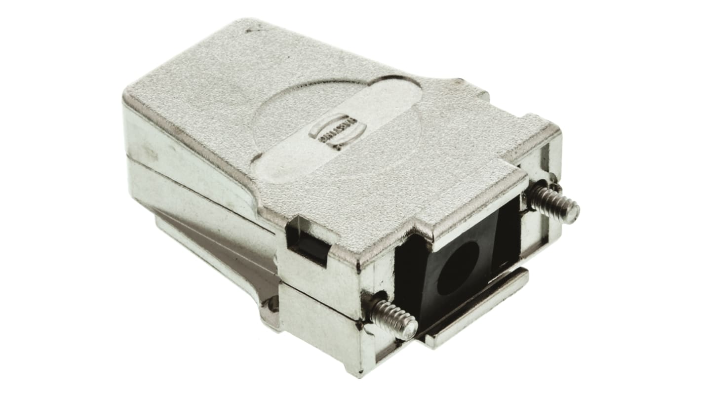 09670090344 | HARTING D-sub Series Metal D Sub Backshell, 9 Way, Strain ...
