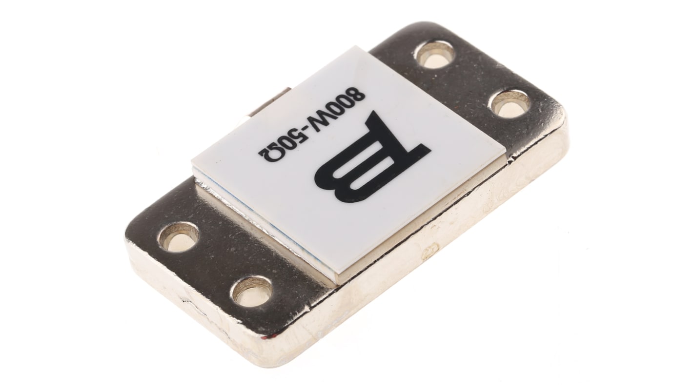 Bourns, 50Ω 800W Thick Film Panel Mount RF Resistor CHF190104CBF500L ±5 ...