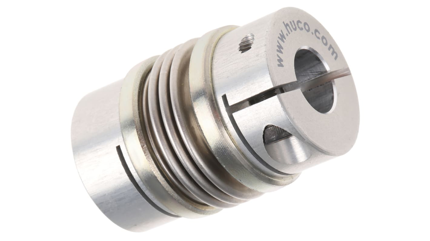 536.26.3232 | Huco Bellows Coupling, 26mm Outside Diameter, 10mm Bore ...