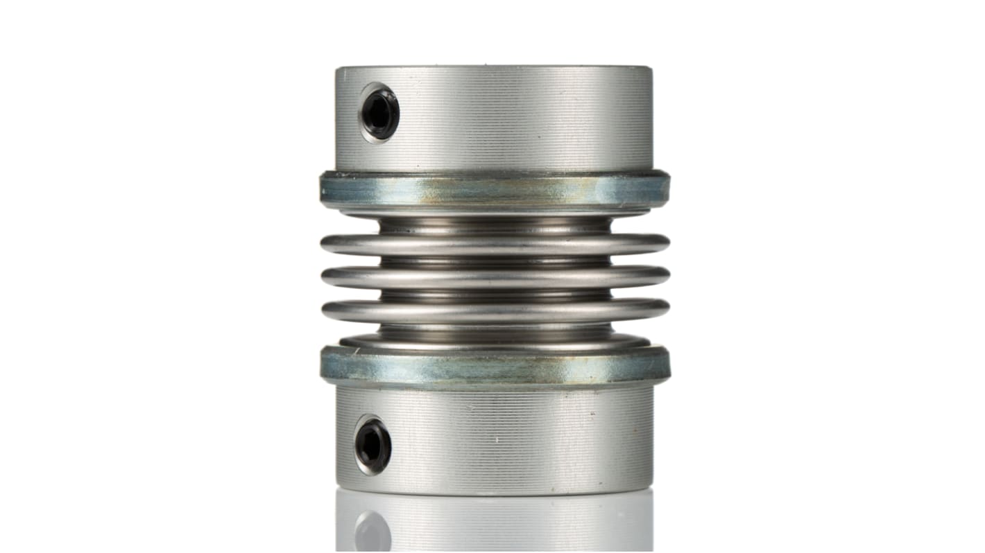 530.34.3232 | Huco Bellows Coupling, 34mm Outside Diameter, 10mm Bore ...