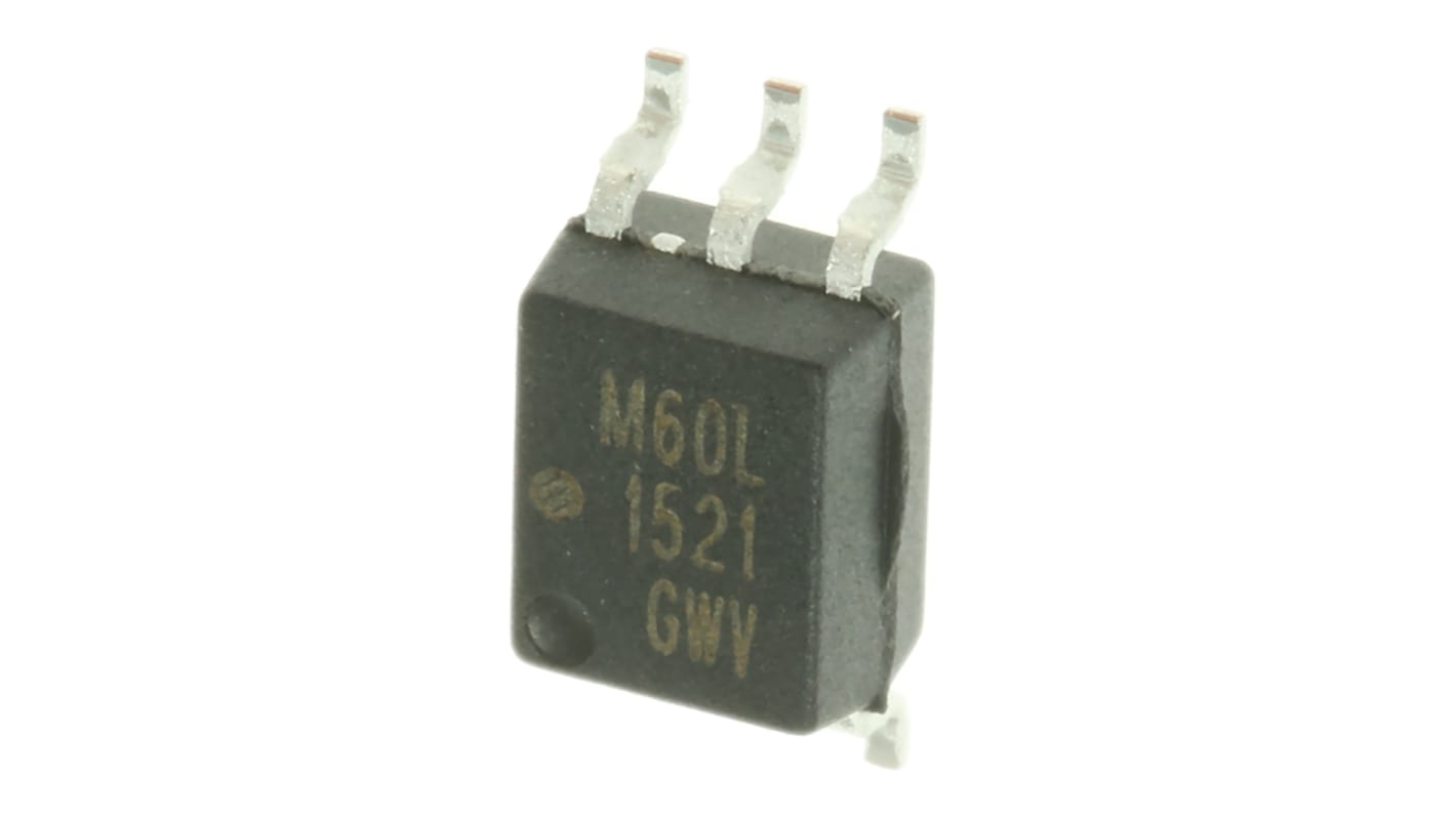 Broadcom, ACPL-M60L-000E DC Input Logic Gate Output Optocoupler, Surface Mount, 5-Pin SOIC | RS