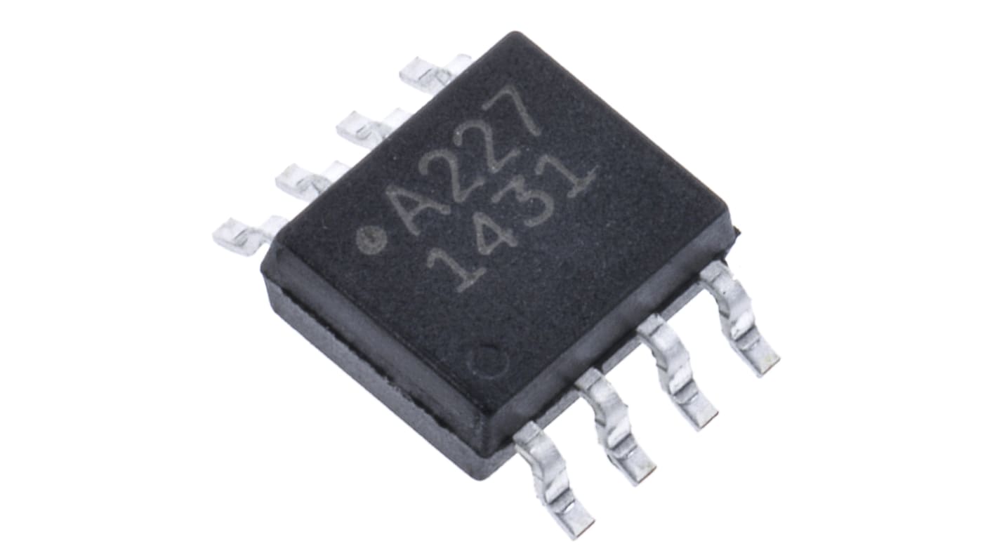 Broadcom, ACPL-227-500E DC Input Transistor Output Dual Optocoupler, Surface Mount, 8-Pin SOIC | RS