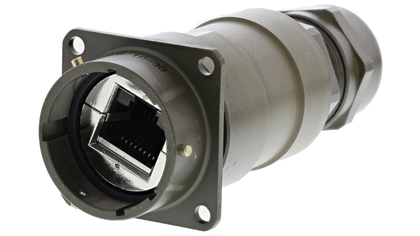 RJF2PEM1G | Amphenol Socapex RJF Series Female RJ45 Connector, Panel ...