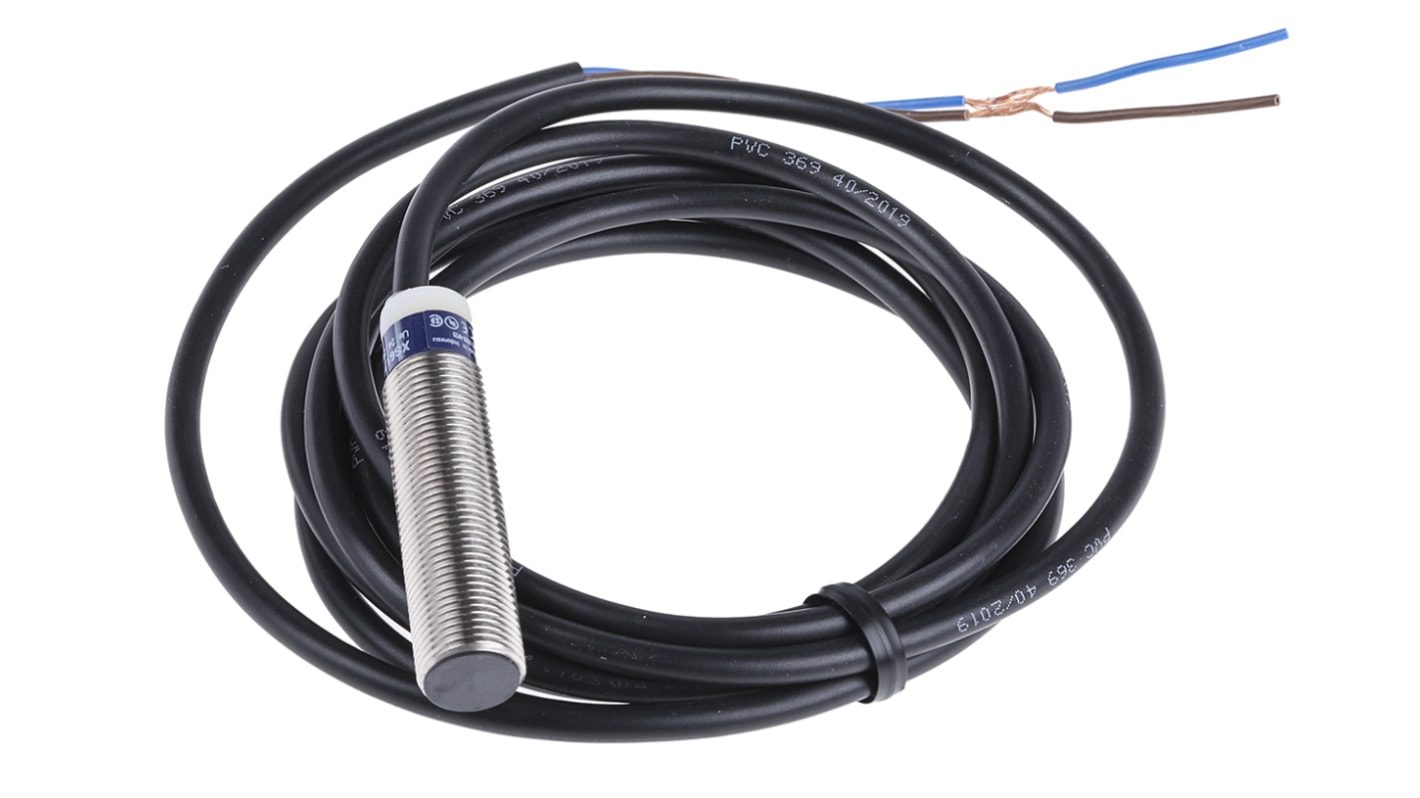 XS612B1MBL2 | Telemecanique Sensors Inductive Barrel-Style Proximity Sensor, M12 x 1, 4 mm ...
