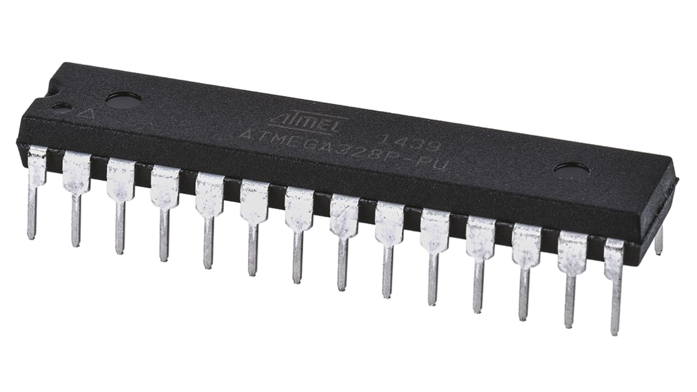 ATMEGA328P-PU | Microcontrollore Atmel, AVR, PDIP, ATmega, 28 Pin, Su ...