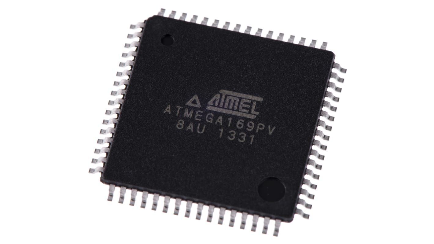 Atmel マイコン, 64-Pin TQFP ATMEGA169PV-8AU | RS