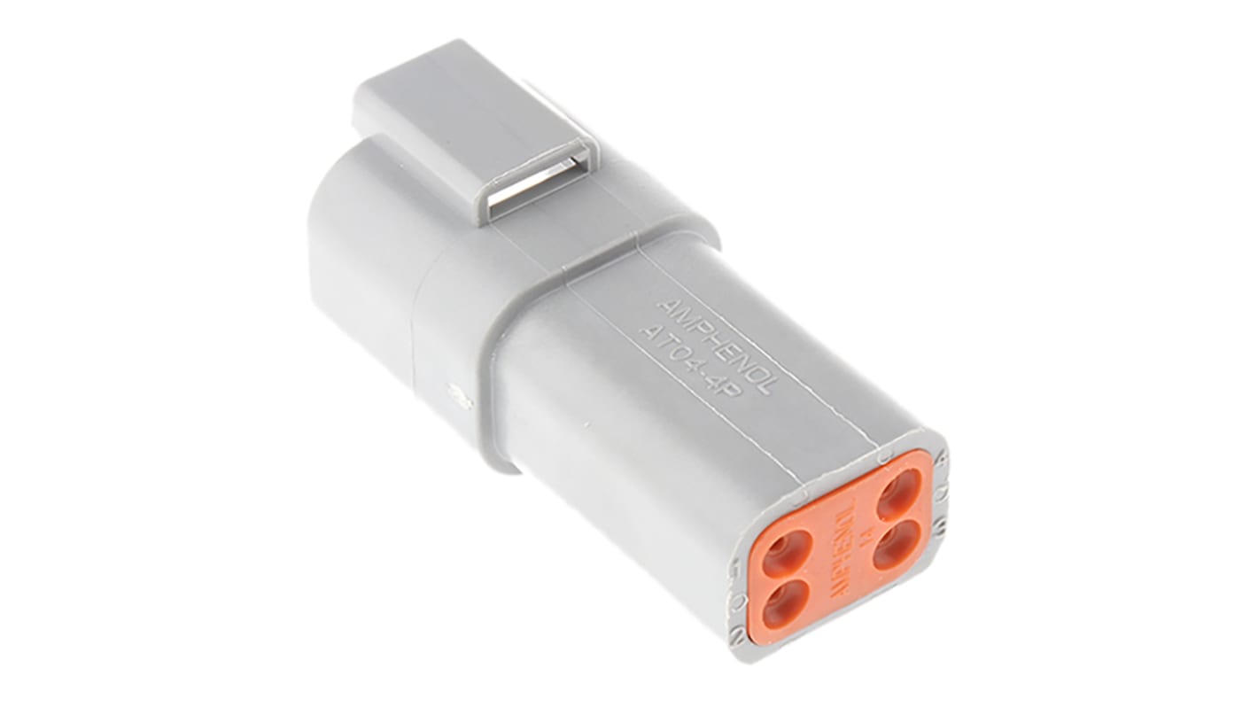 AT04-4P | Amphenol Industrial, AT Automotive Connector Socket 4 Way | RS