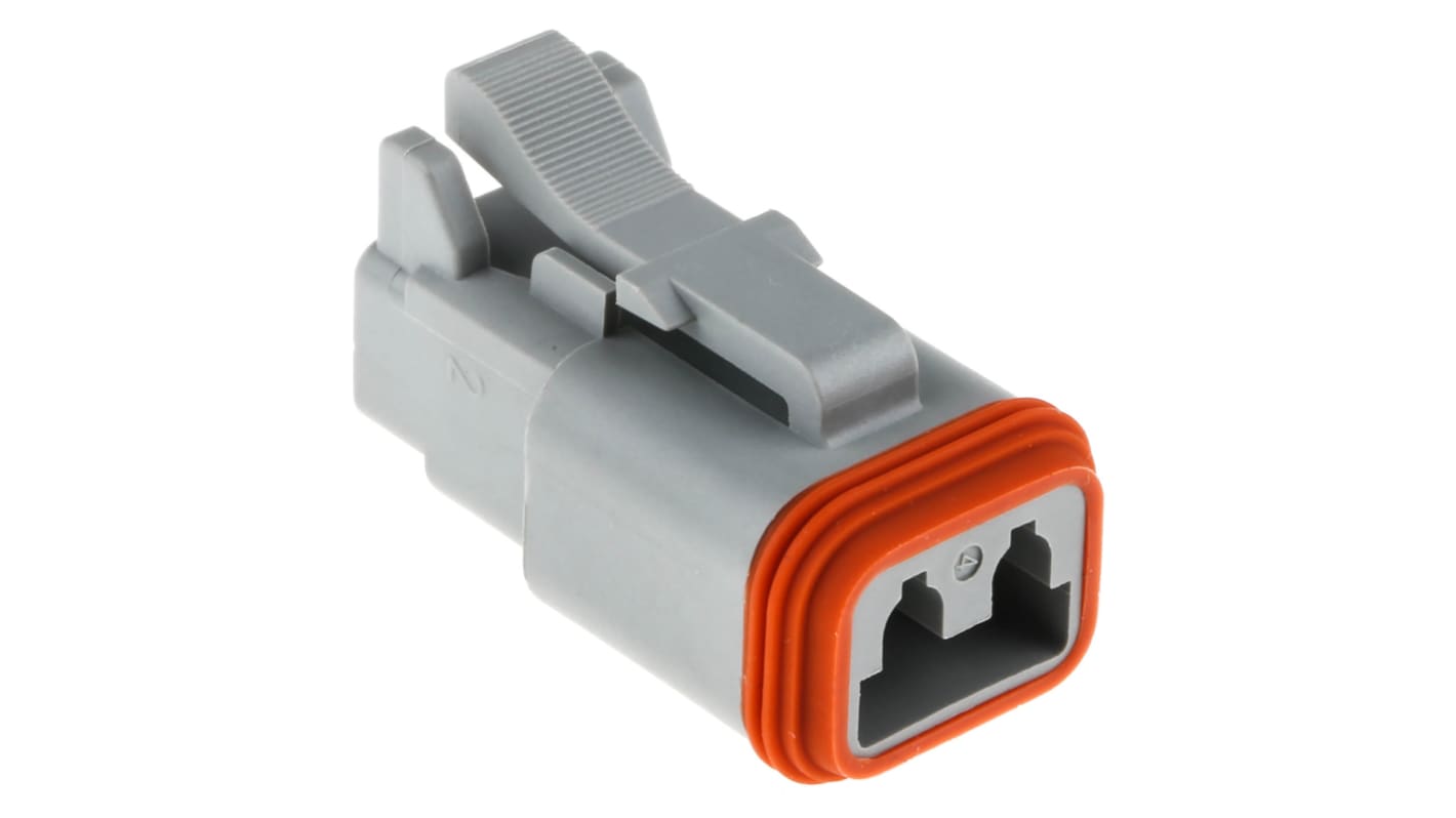 AT06-2S | Amphenol Industrial, AT Automotive Connector Plug 2 Way | RS