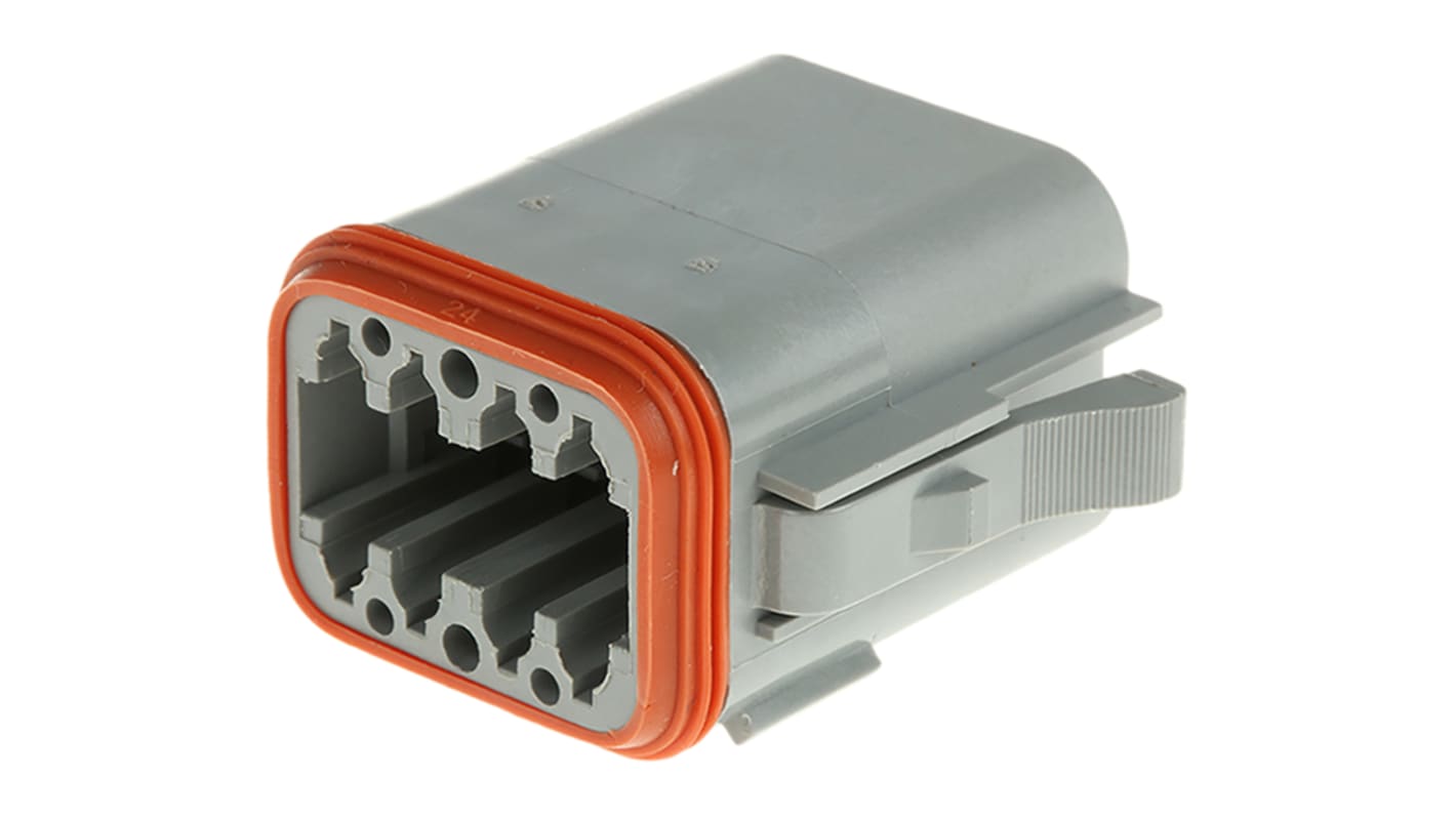 AT06-08SA | Amphenol Industrial, AT Automotive Connector Plug 8 Way | RS