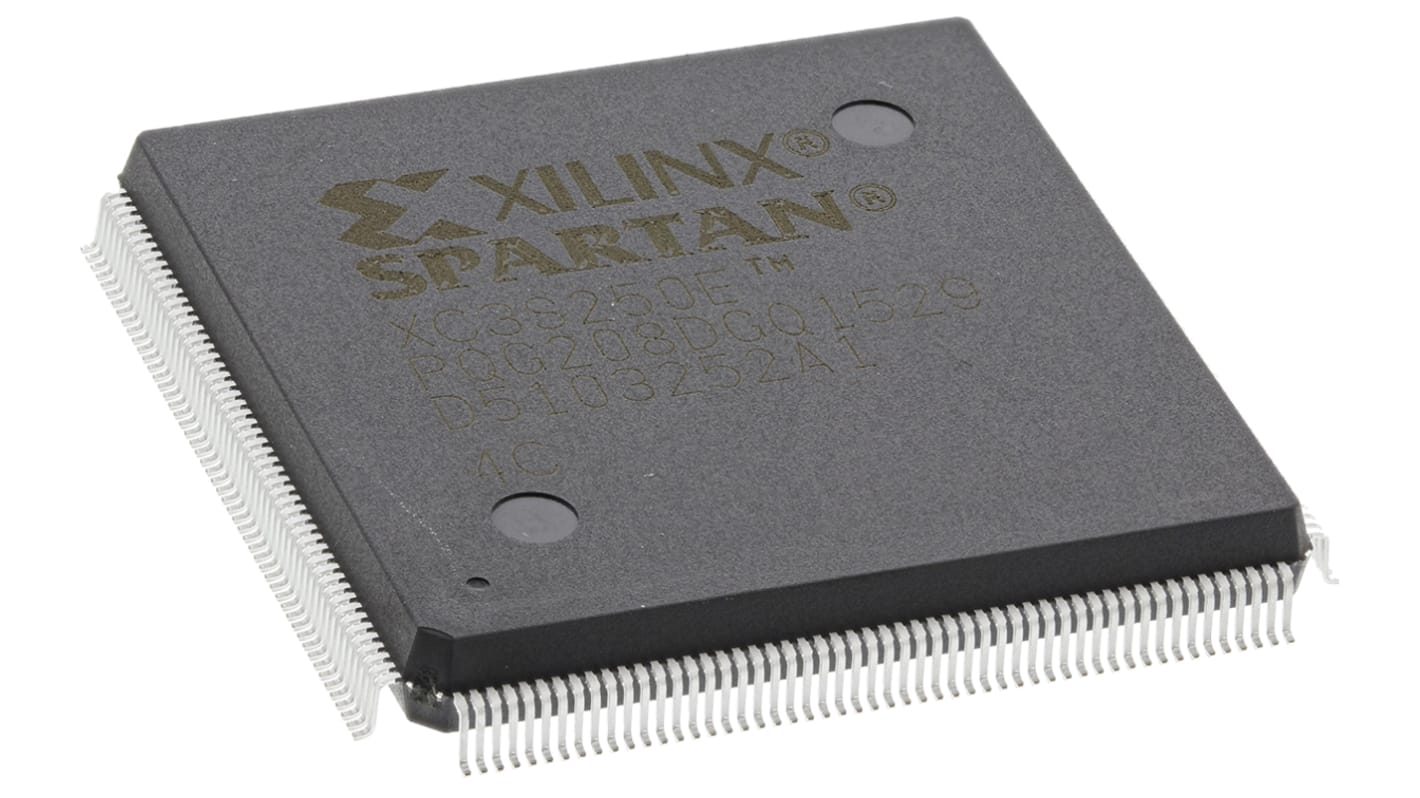 Xilinx FPGA, 208引脚, 250000逻辑门, PQFP封装, XC3S250E-4PQG208C | RS