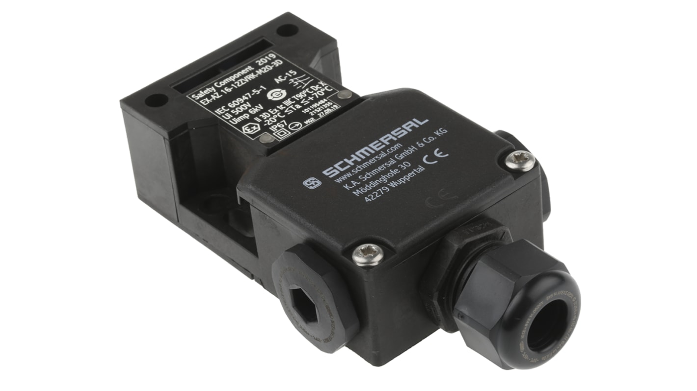 EX-AZ16-12ZVRK-M20-3D | Schmersal ATEX EX-AZ16 Safety Interlock Switch ...
