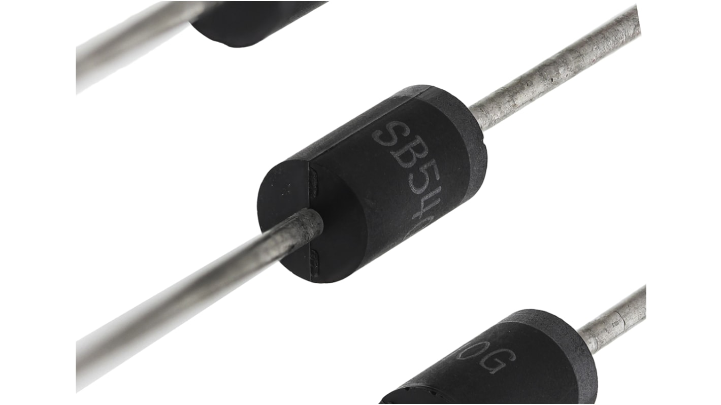Vishay 40V 5A, Schottky Diode, 2-Pin DO-201AD SB540-E3/54 | RS