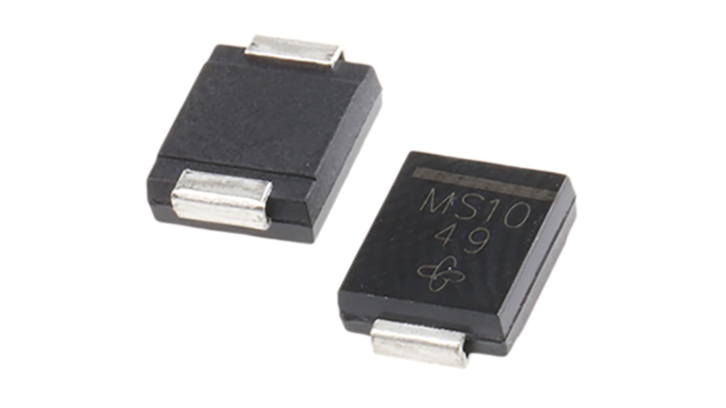 Vishay 100V 3A, Schottky Diode, 2-Pin DO-214AB SS3H10-E3/57T | RS