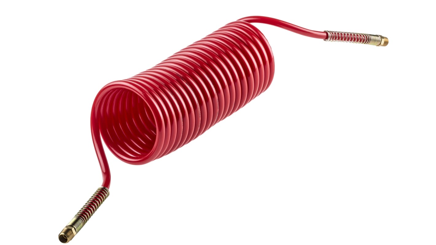 RS PRO 3.6m, PA Recoil Hose, with R 1/4 connector | RS