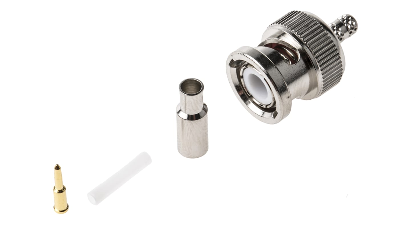 B1121E1-ND3G-5-50 | Amphenol RF, Plug Cable Mount BNC Connector, 50Ω, Crimp Termination ...