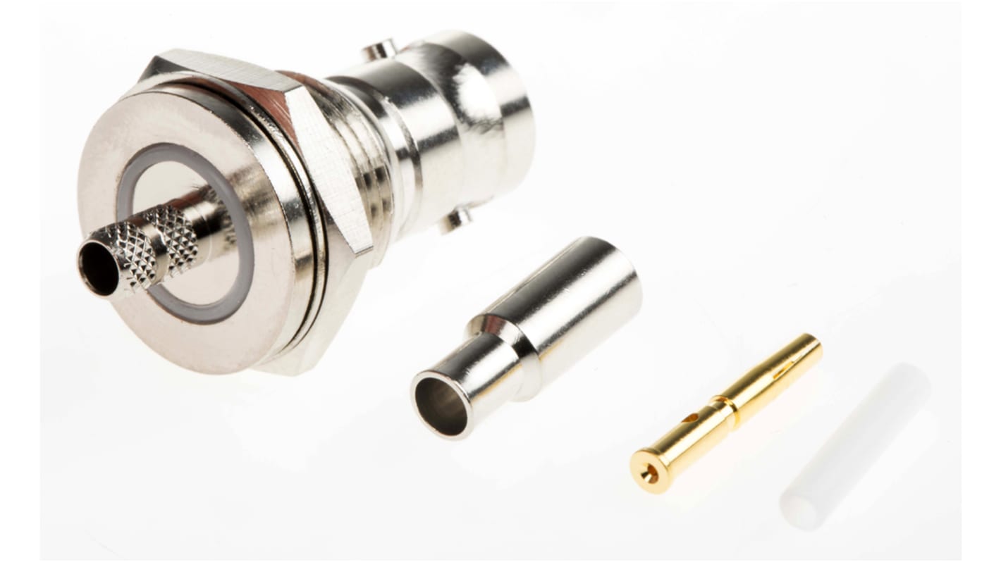 B6721E1-NT3G-5-50 | Amphenol RF, jack Panel Mount BNC Connector, 50Ω ...