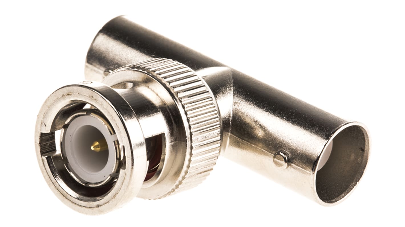 B9073D1-ND3G-50 | Amphenol RF Tee 50Ω RF Adapter BNC Plug to BNC Socket 4GHz | RS