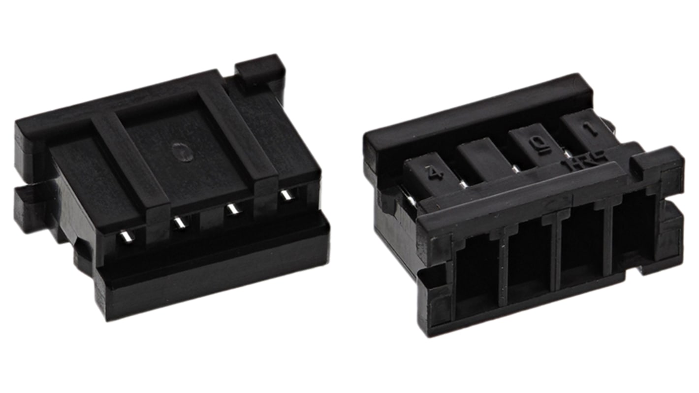 DF3-4S-2C | Hirose, DF3 Female Connector Housing, 2mm Pitch, 4 Way, 1 ...