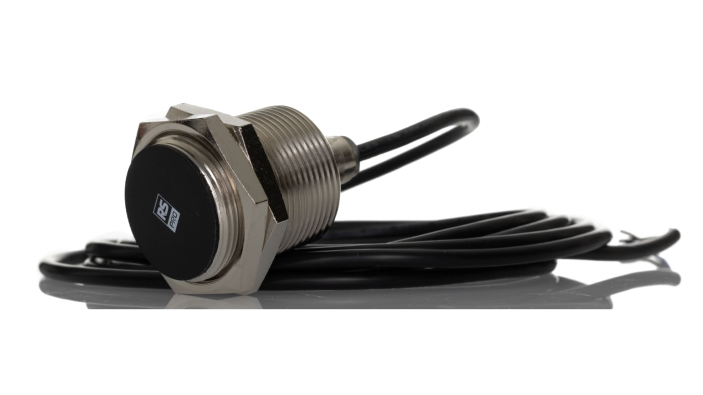 RS PRO Inductive Barrel-Style Proximity Sensor, M30 x 1.5, 10 mm ...