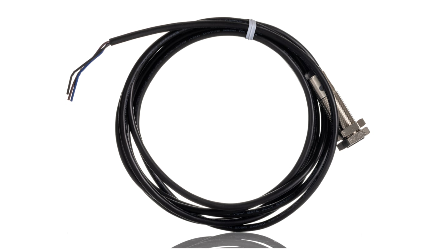 RS PRO Inductive Barrel-Style Proximity Sensor, M12 X 1, Mm Detection, PNP Output, 10 → 30 V Dc ...