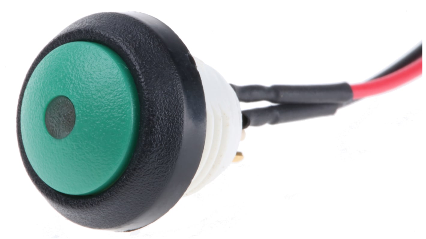 48-6-RB-R-GR-B | ITW Switches 48 Series Illuminated Push Button Switch ...