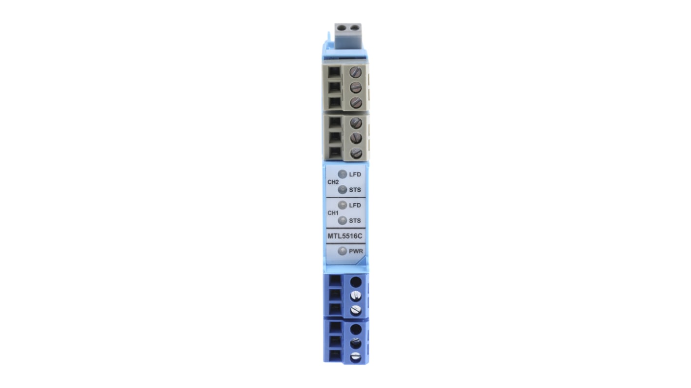 MTL5516C/RS | Eaton 2 Channel Zener Barrier, Switch/Proximity Detector ...