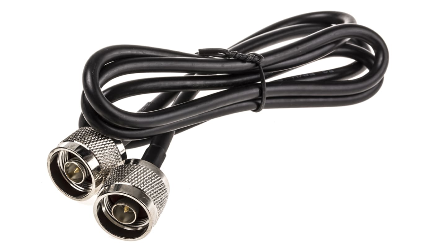 CBA-NM-NM1 | RF Solutions Male N Type to Male N Type Coaxial Cable, 1m ...
