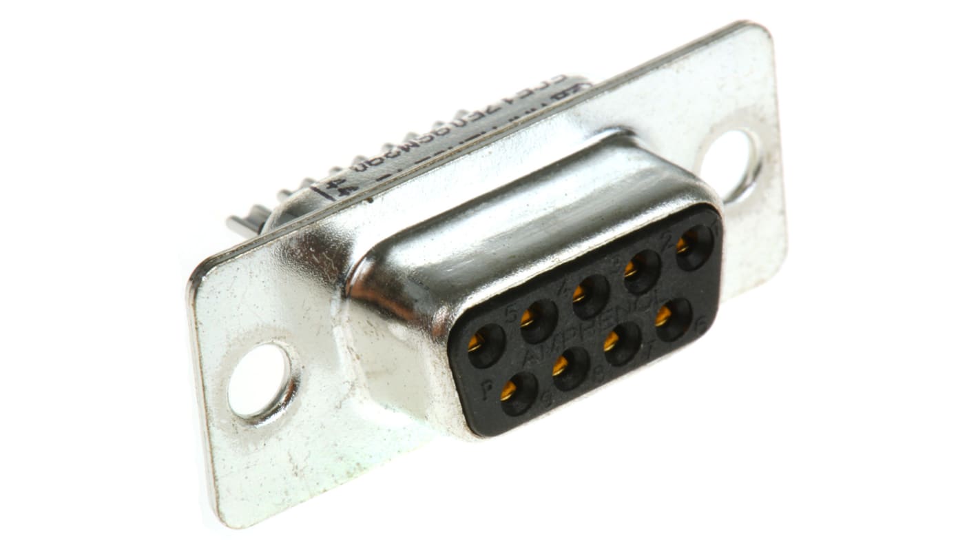 FCE17-E09SM-290 | Amphenol ICC FCE17 9 Way Panel Mount D-sub Connector ...