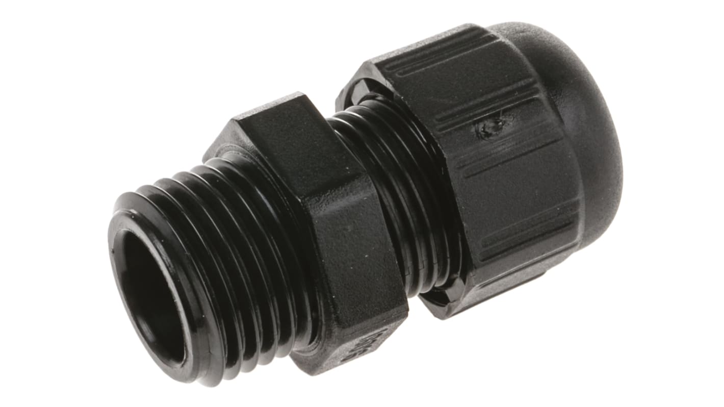 0 979 61 | Legrand 979 Series Black Plastic Cable Gland, M16 Thread ...