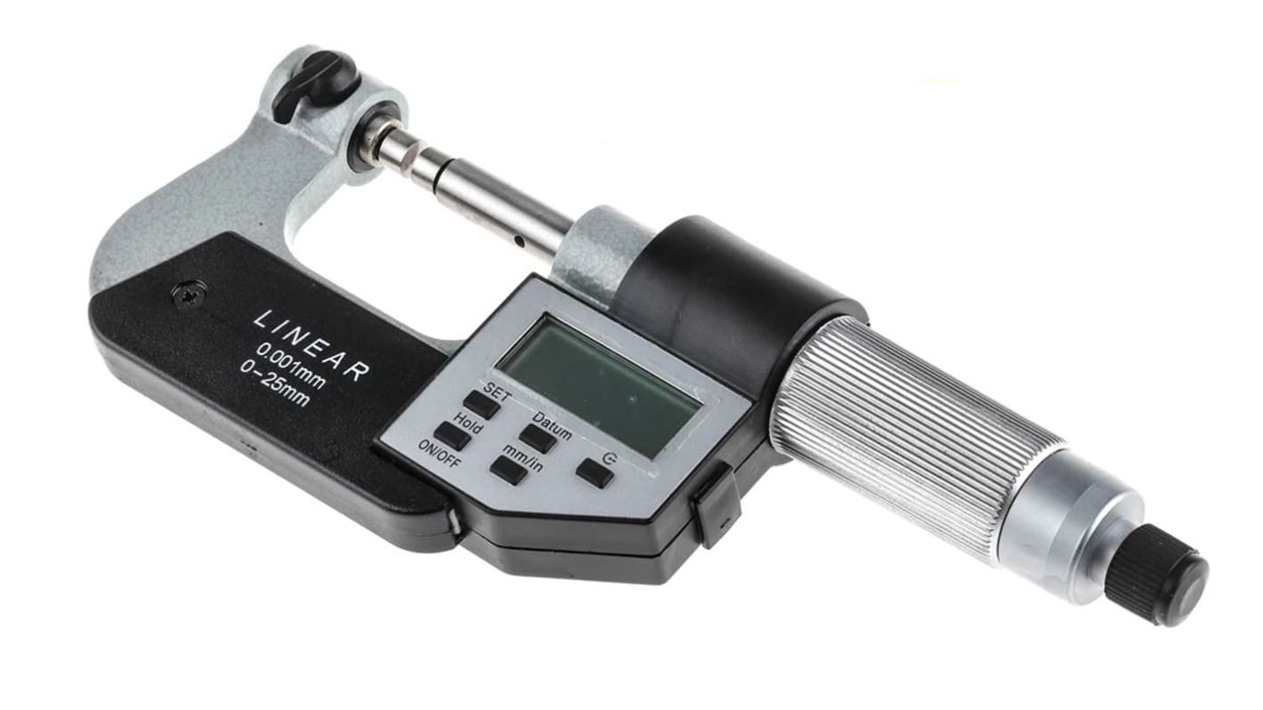 RS PRO Special Micrometer, Range 0 mm →25 mm | RS