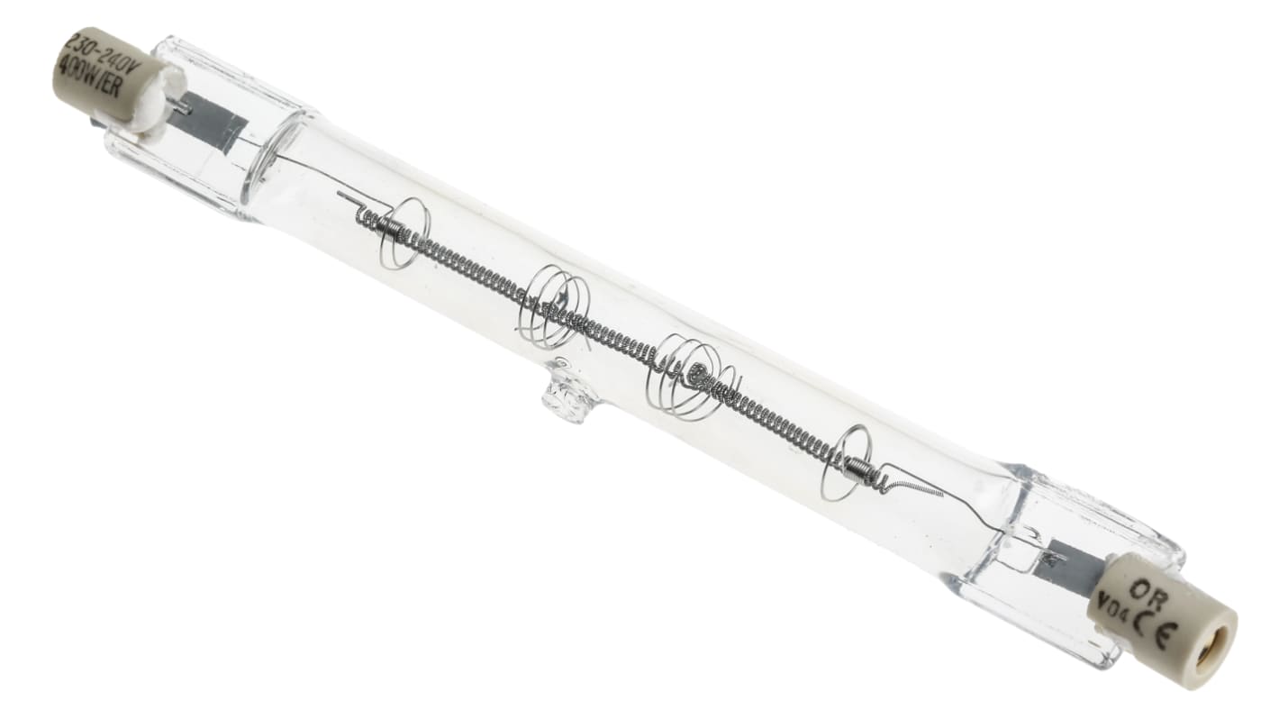 134160 | Orbitec 400 W Clear Linear Halogen Lamp R7s, Linear, 240 V ac ...